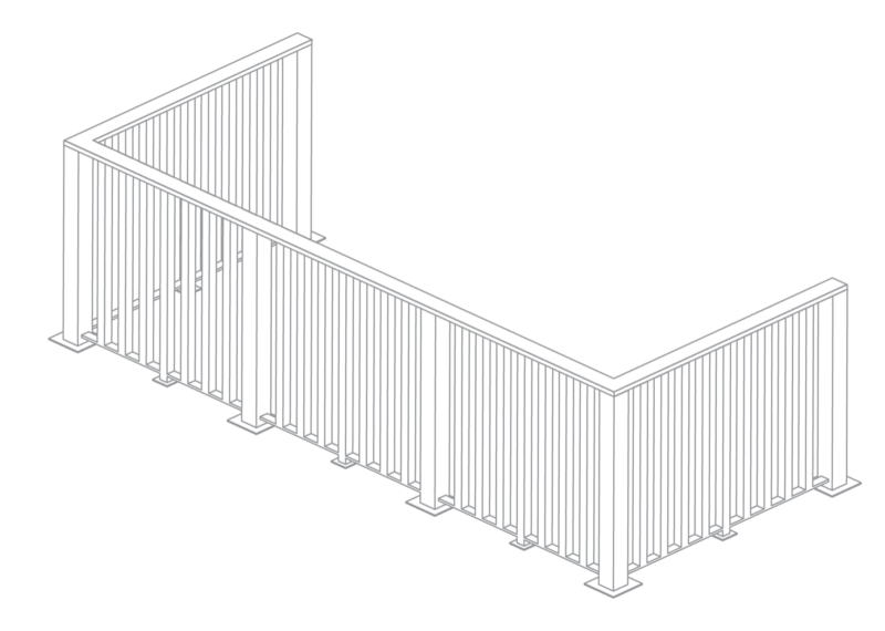 Picket Railing - Railcraft International